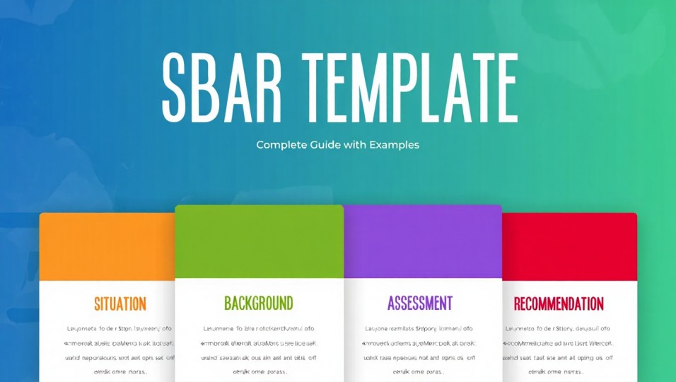 SBAR Template with Examples