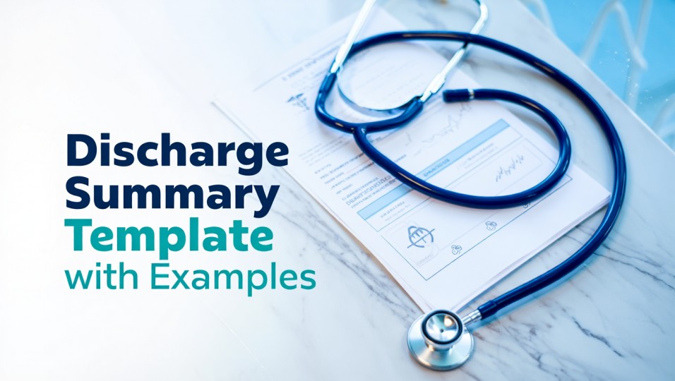 Discharge Summary Template with Examples