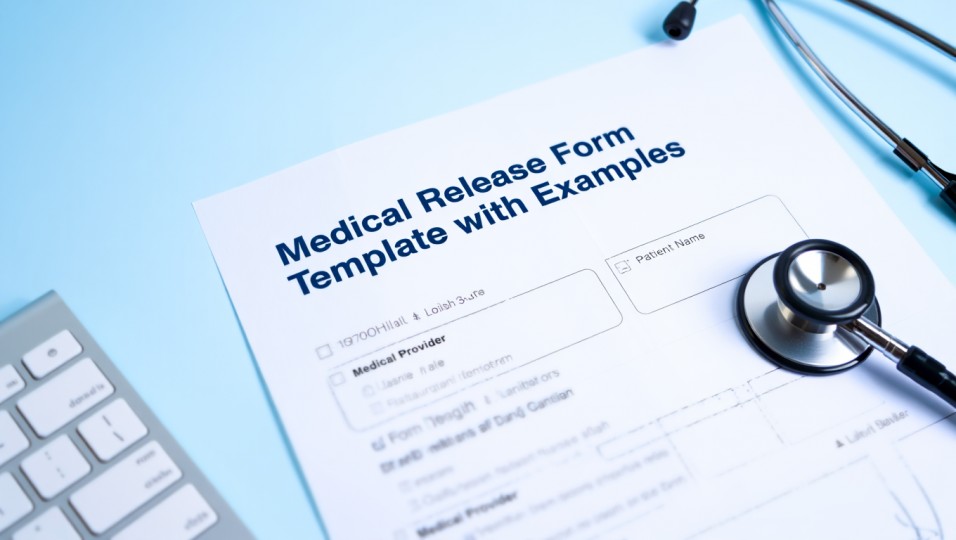 Medical Release Form Template with Examples