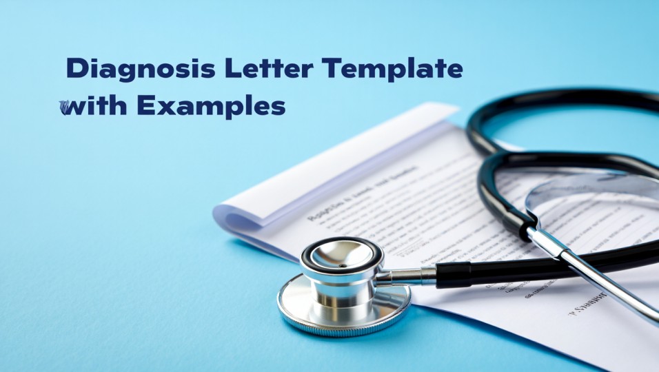 Diagnosis Letter Template with Examples