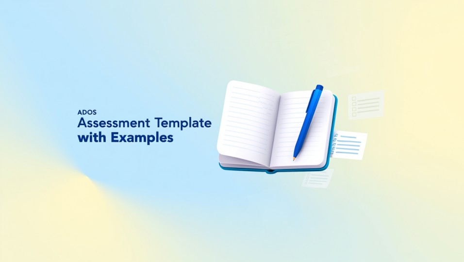 ADOS Assessment Template with Examples