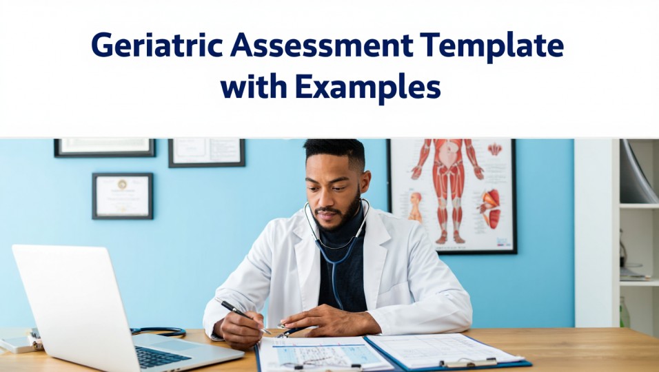 Geriatric Assessment Template with Examples