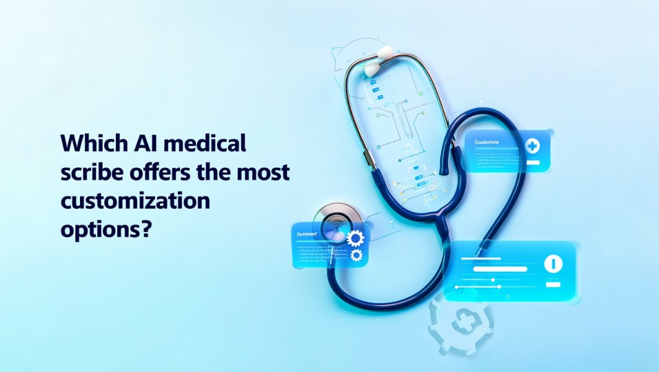 Which Al medical scribe offers the most customization options?