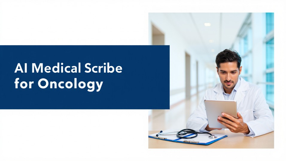 What Al medical scribe solutions are available for oncology?