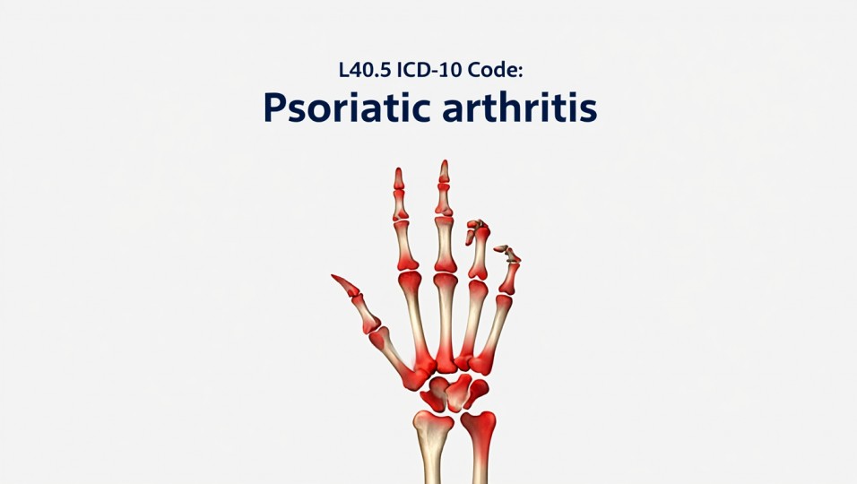 L40.5 ICD-10 Code: Psoriatic arthritis
