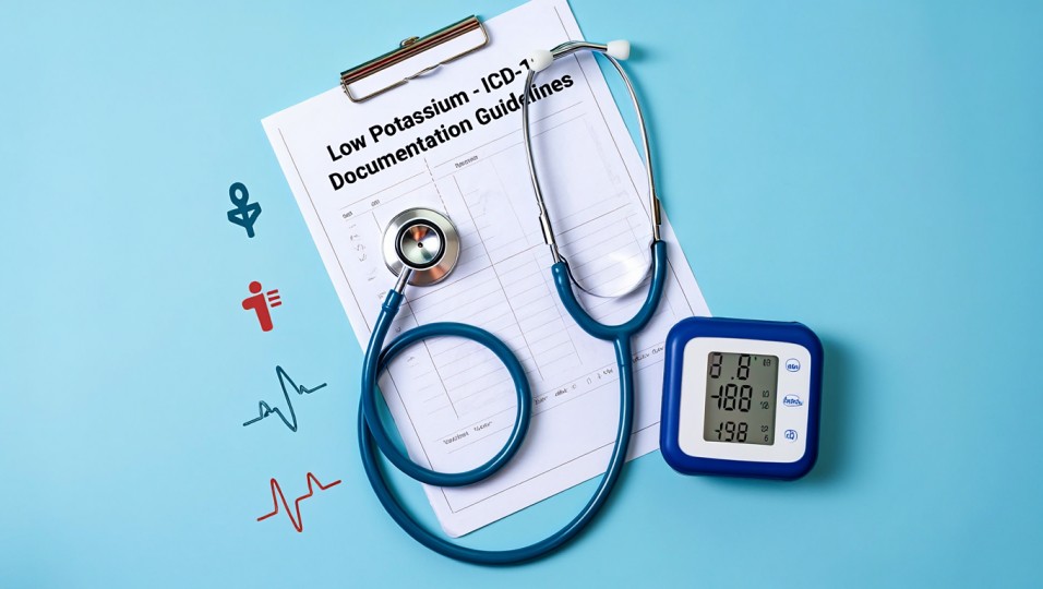 Low Potassium - ICD-10 Documentation Guidelines