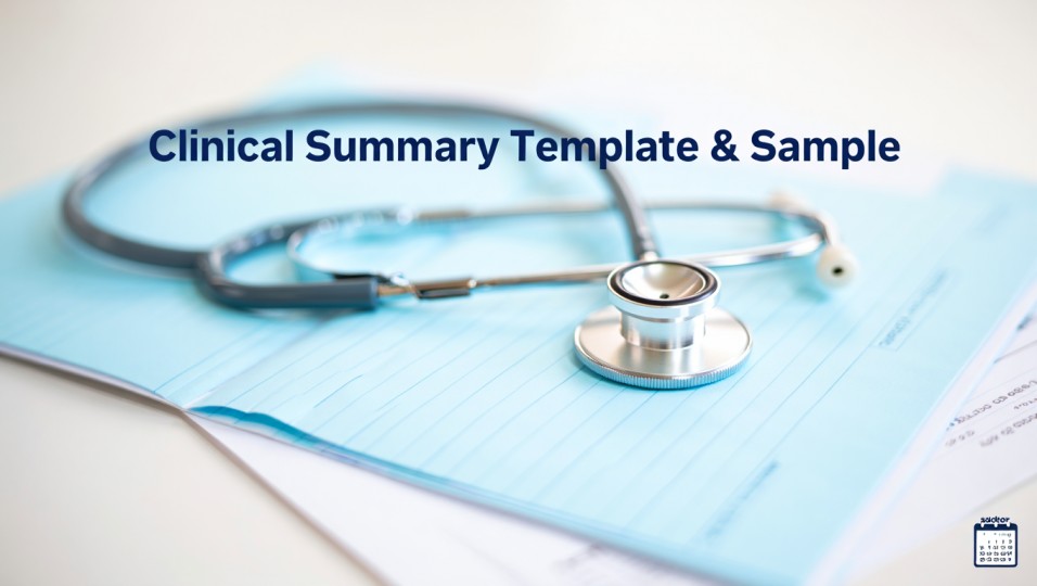 Clinical Summary Template & Sample