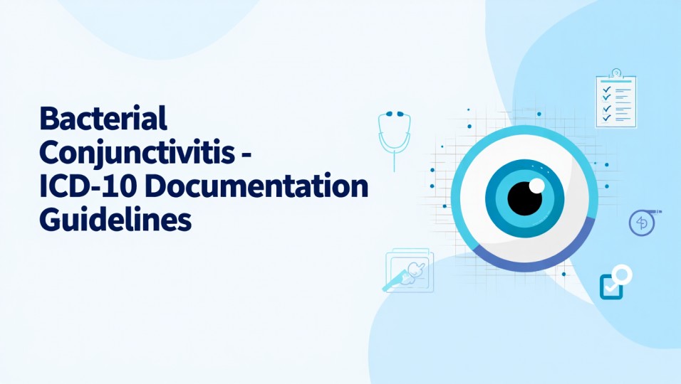 Bacterial Conjunctivitis - ICD-10 Documentation Guidelines