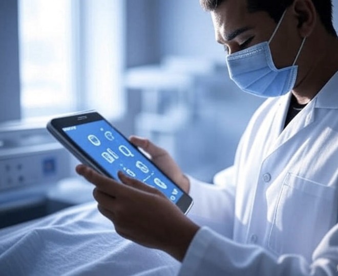 AI medical scribe app