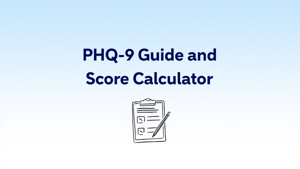 PHQ-9 Guide and Score Calculator