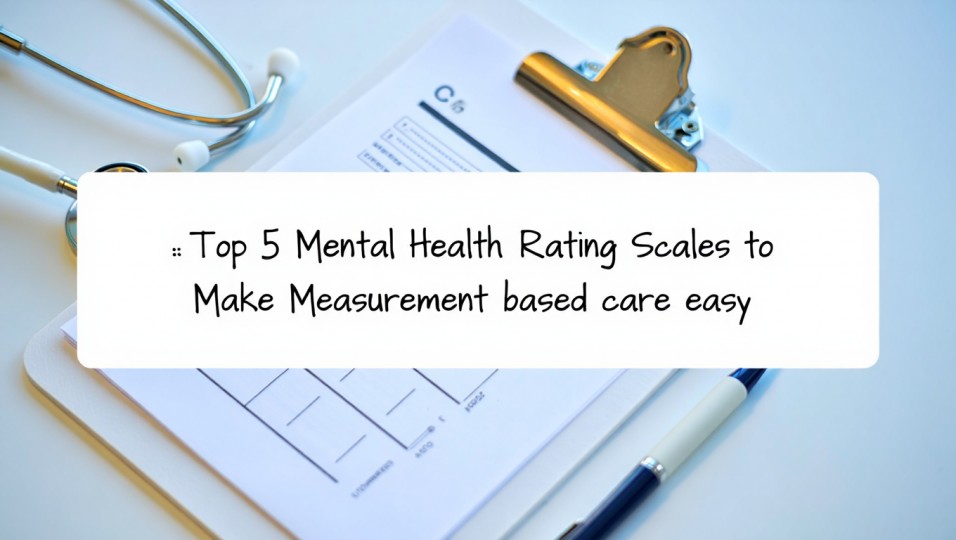 Top 5 Mental Health Rating Scales to Make Measurement based care easy