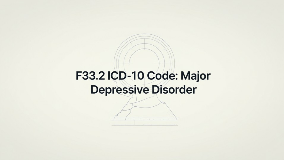F33.2 ICD-10 Code: Major Depressive Disorder