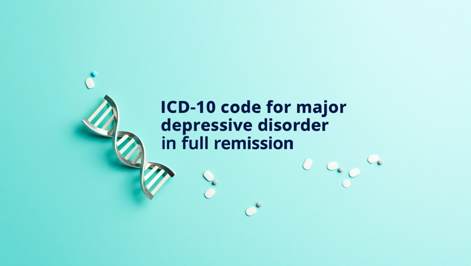 ICD-10 code for major depressive disorder in full remission