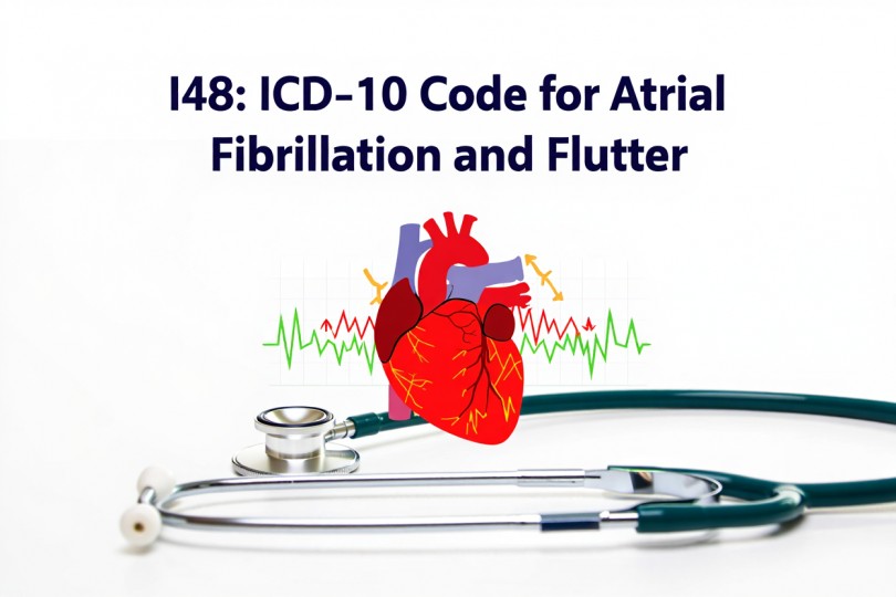 I48: ICD10 Code for Atrial fibrillation and flutter