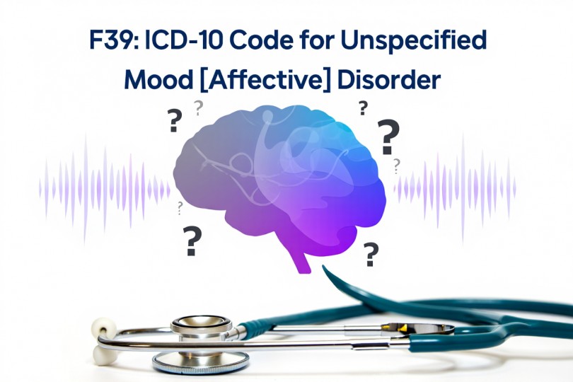 F39: ICD10 Code for Unspecified mood [affective] disorder