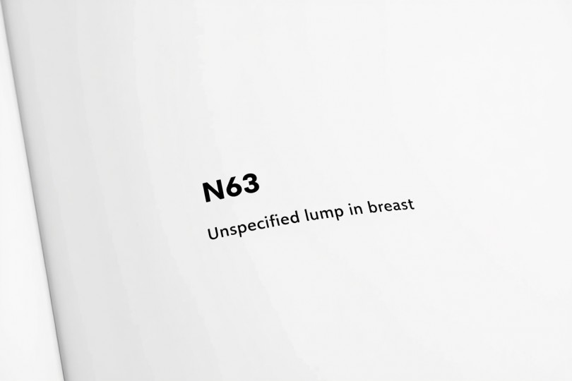 N63: ICD10 Code for Unspecified lump in breast
