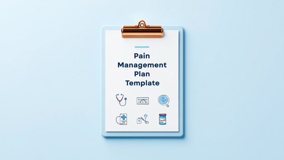Pain Management Plan Template