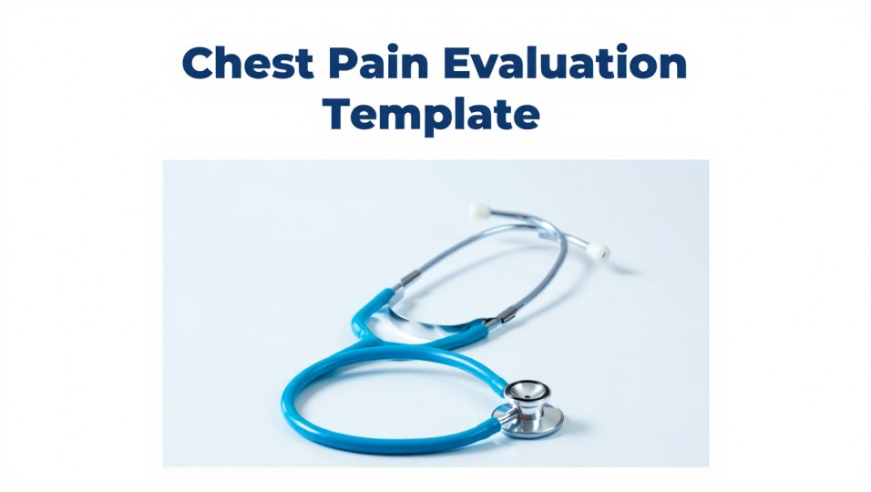 Chest Pain Evaluation Template