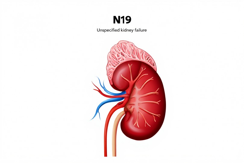 N19: ICD10 Code for Unspecified kidney failure