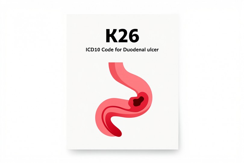 K26: ICD10 Code for Duodenal ulcer