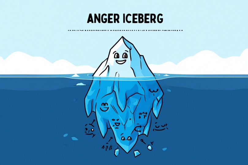 Anger Iceberg Worksheet Template