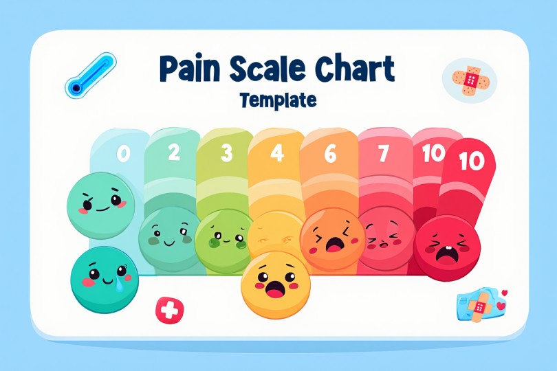 Pain Scale Chart Template