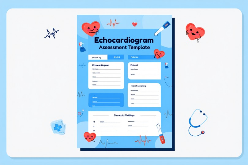 Echocardiogram Assessment Template
