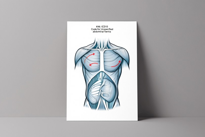K46: ICD10 Code for Unspecified abdominal hernia