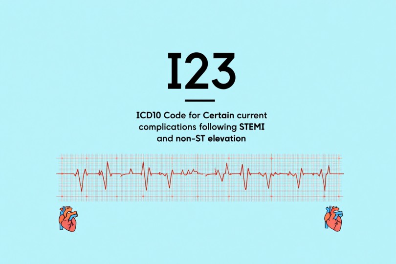 I23: ICD10 Code for Certain current complications following ST ...