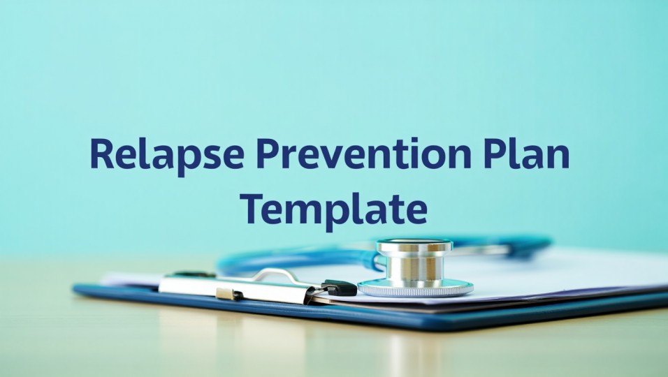 Relapse Prevention Plan Template