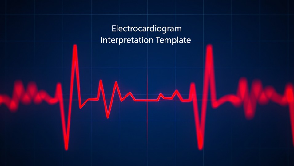 Electrocardiogram Interpretation Template