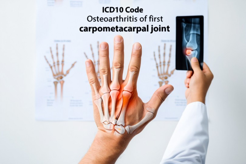 ICD10 Code for Osteoarthritis of first carpometacarpal joint