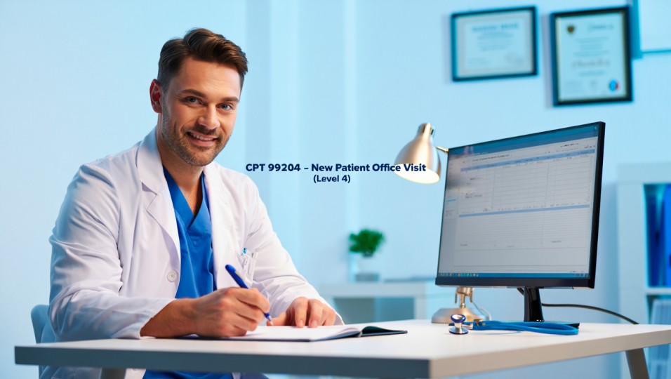 CPT 99204 - New Patient Office Visit (Level 4)
