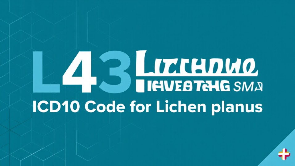 L43: ICD10 Code for Lichen planus