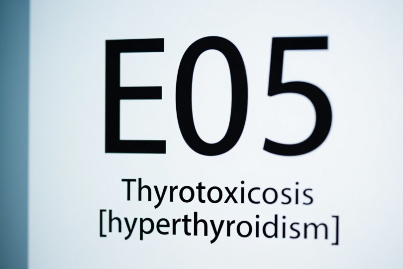 E05: ICD10 Code for Thyrotoxicosis [hyperthyroidism]