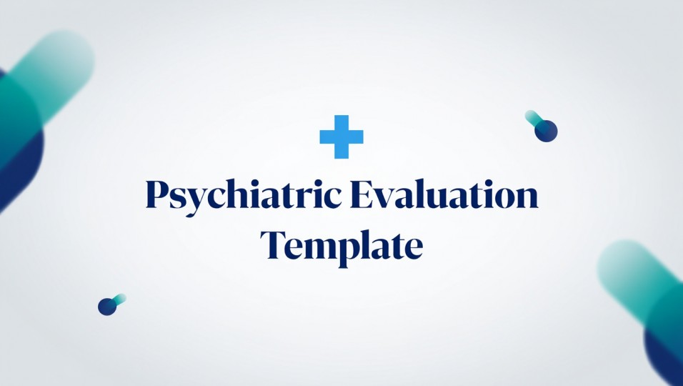 Psychiatric Evaluation Template