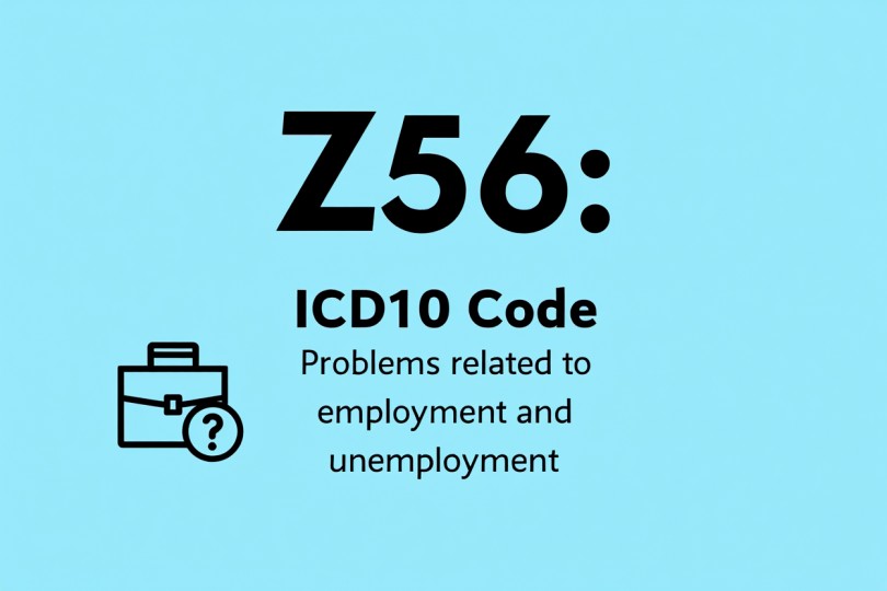 Z56: ICD10 Code for Problems related to employment and unemployment