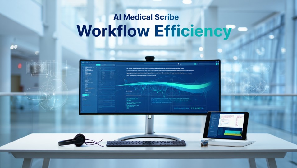 AI medical scribe workflow efficiency