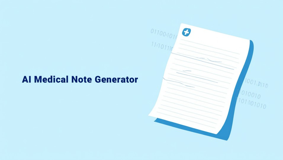 AI medical note generator