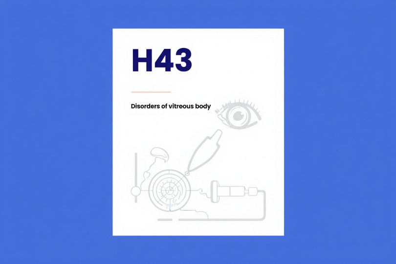 H43: ICD10 Code for Disorders of vitreous body