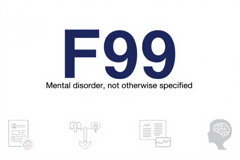 F99: ICD10 Code for Mental disorder, not otherwise specified
