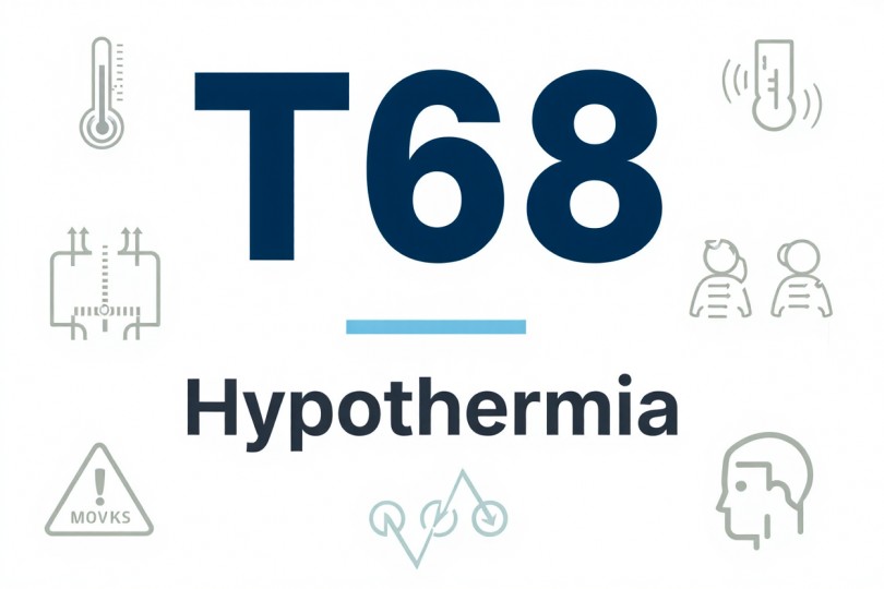T68: ICD10 Code for Hypothermia
