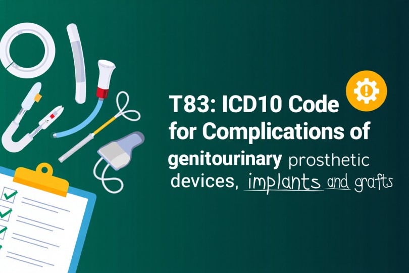 T83: ICD10 Code for Complications of genitourinary prosthetic devices ...