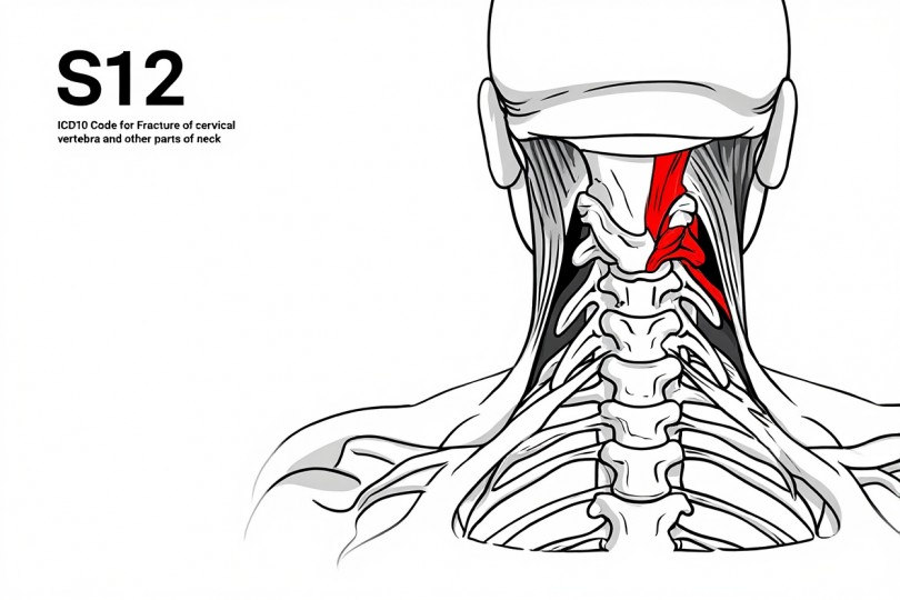 S12: ICD10 Code for Fracture of cervical vertebra and and other parts ...