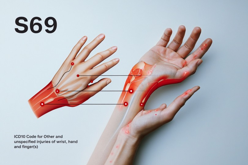 S69: ICD10 Code for Other and unspecified injuries of wrist , hand and ...