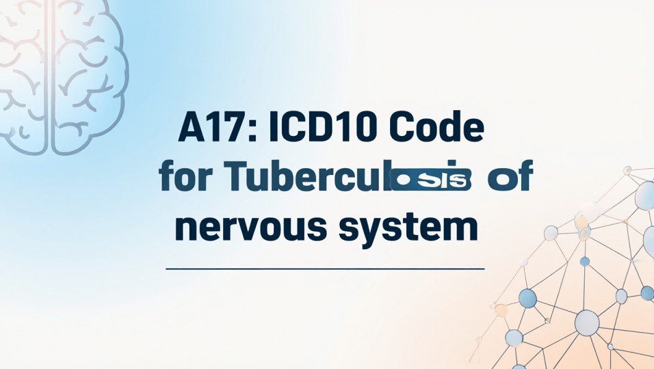 A17: ICD10 Code for Tuberculosis of nervous system