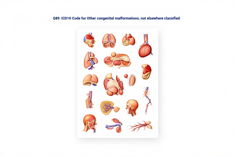 Q89: ICD10 Code for Other congenital malformations, not elsewhere ...
