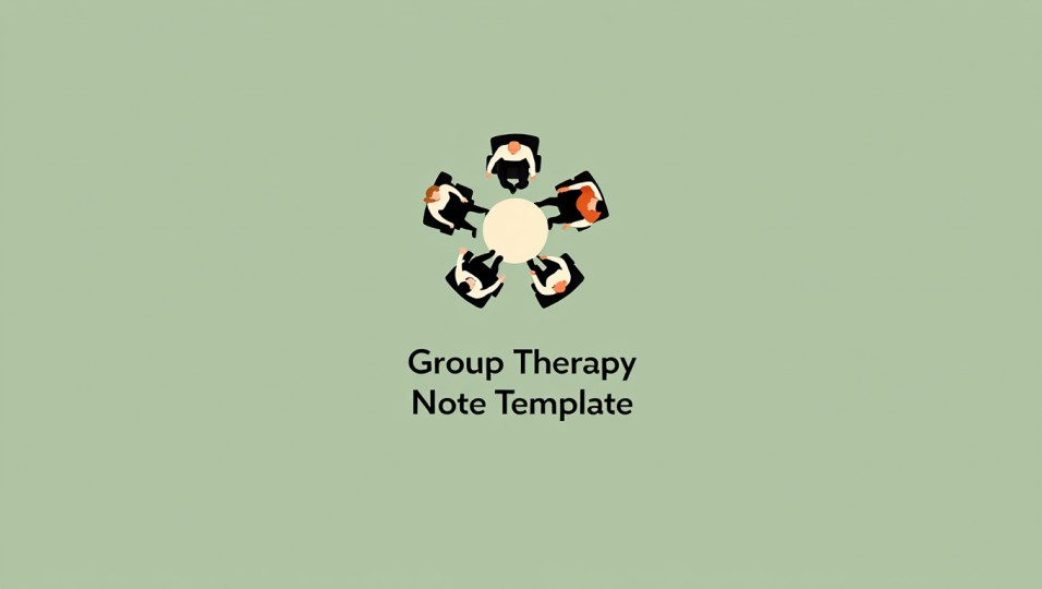 Group Therapy Note Template