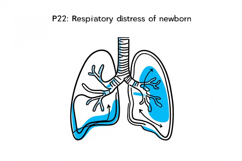 P22: ICD10 Code for Respiratory distress of newborn