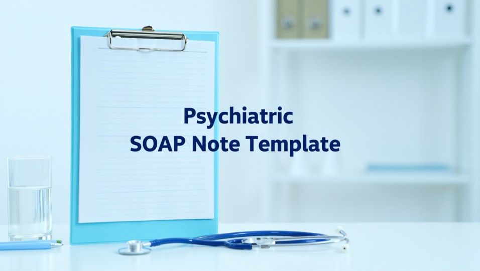 Psychiatric SOAP Note Template